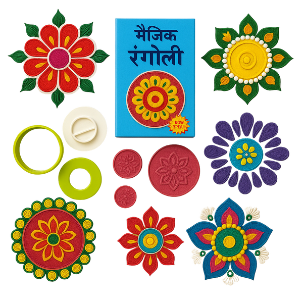 Rangoli Making Kit – TheQuickBasket